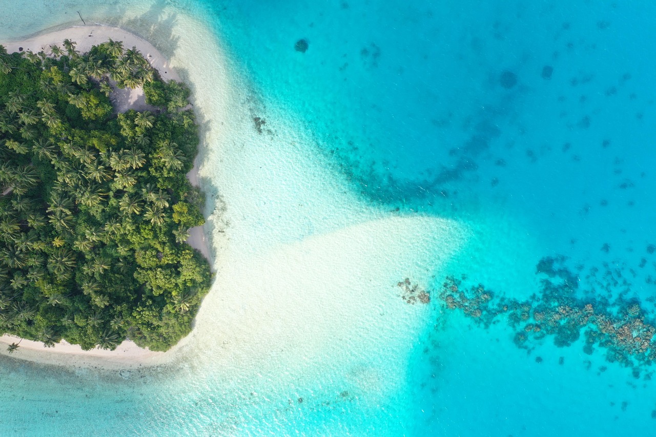 Pulau Pantai Tampak Atas - Foto gratis di Pixabay - Pixabay