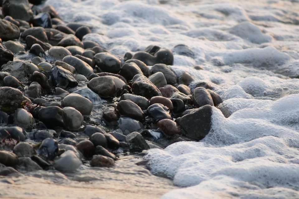 Cailloux Plage Écume De Mer Des - Photo gratuite sur Pixabay - Pixabay