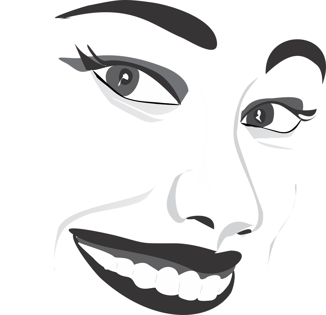 Black Girl Meme Face Drawing
