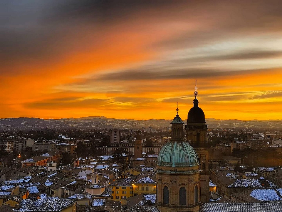 Sonnenuntergang Stadt Schnee - Kostenloses Foto auf Pixabay - Pixabay