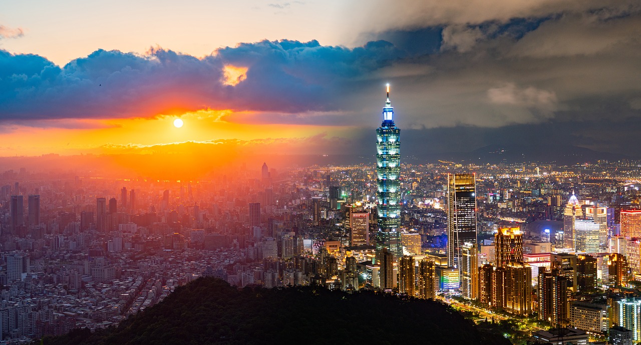 Taipei Taiwan Sunset - Free photo on Pixabay