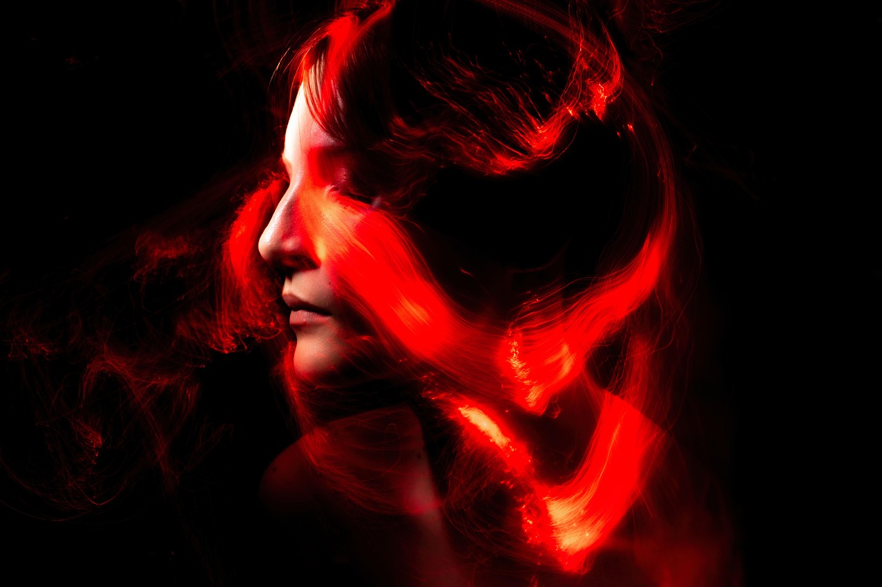 Woman Face Light Painting - Free photo on Pixabay - Pixabay