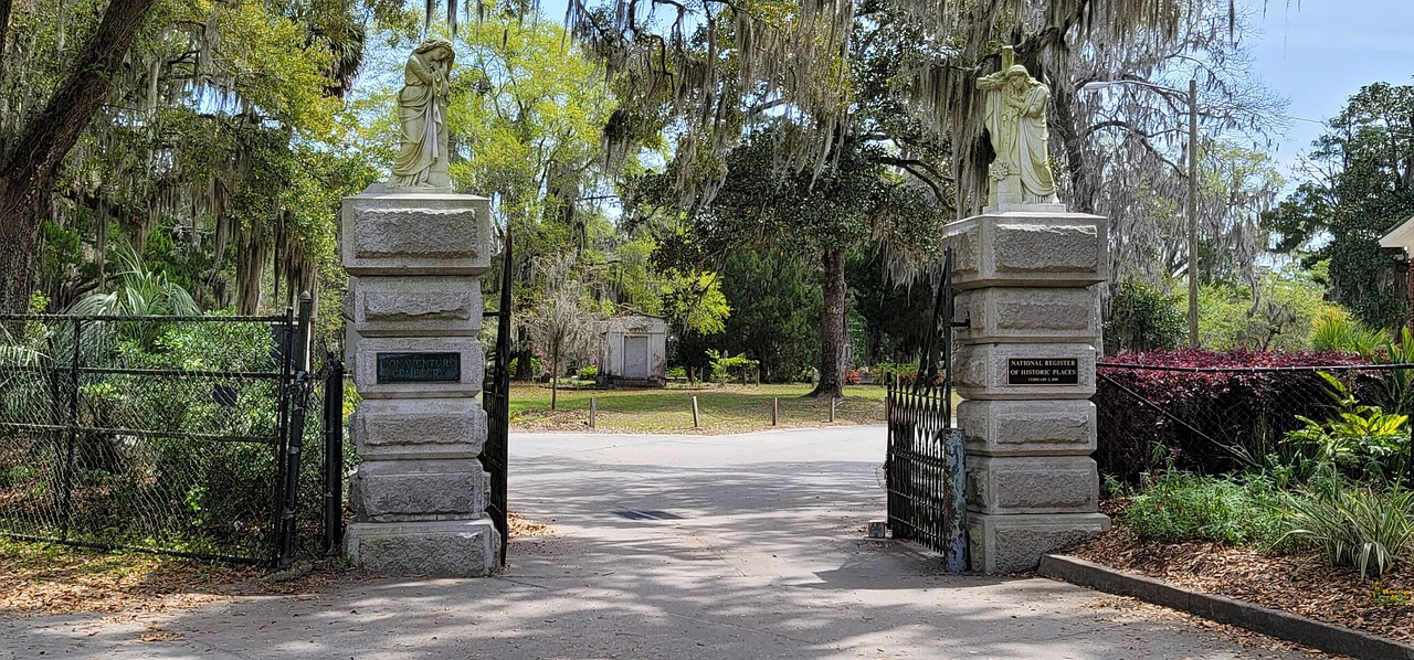 Bonaventure Cemetery Entrance
