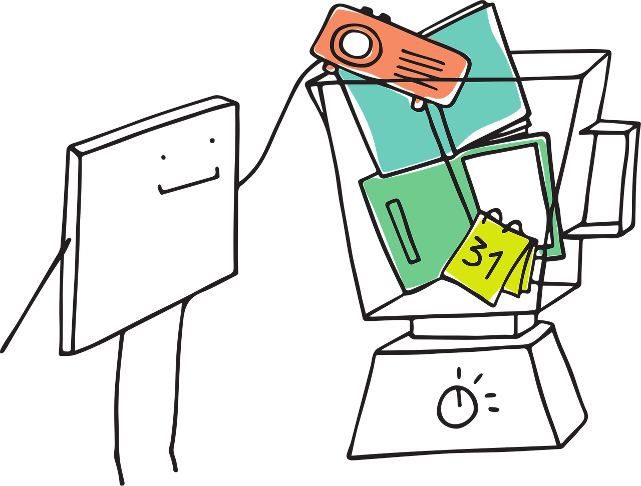 Download Pixel Cells, Blended Learning, Education. Royalty-Free Vector ...