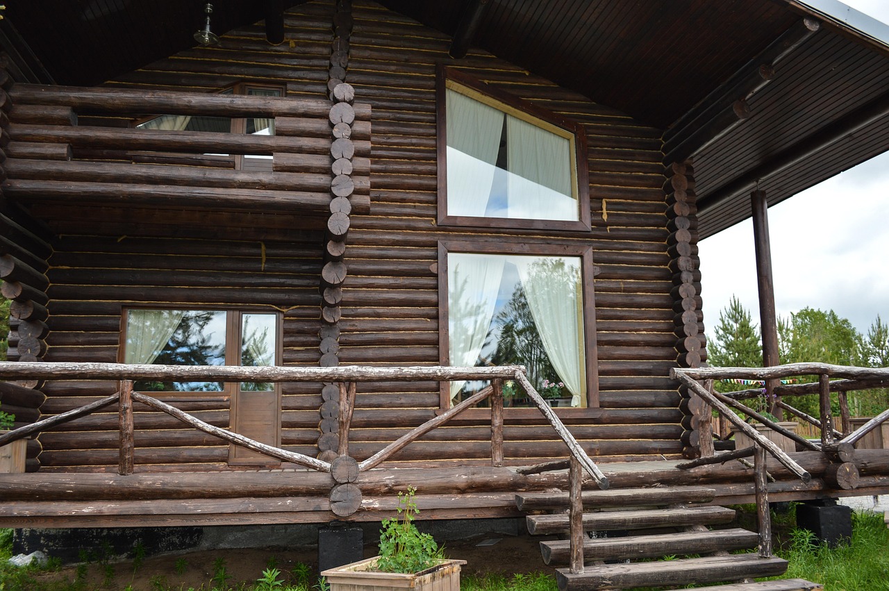 Wooden House Veranda Porch Log - Free photo on Pixabay - Pixabay