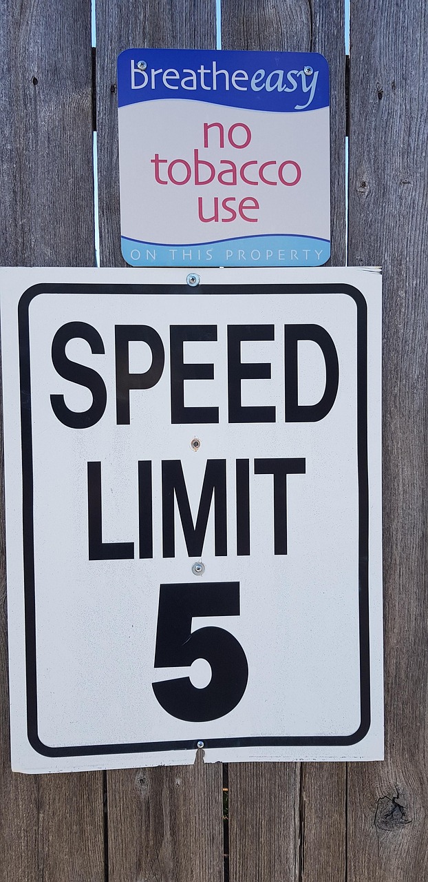 Speed Limit 5 No Tobacco Use - Free photo on Pixabay - Pixabay