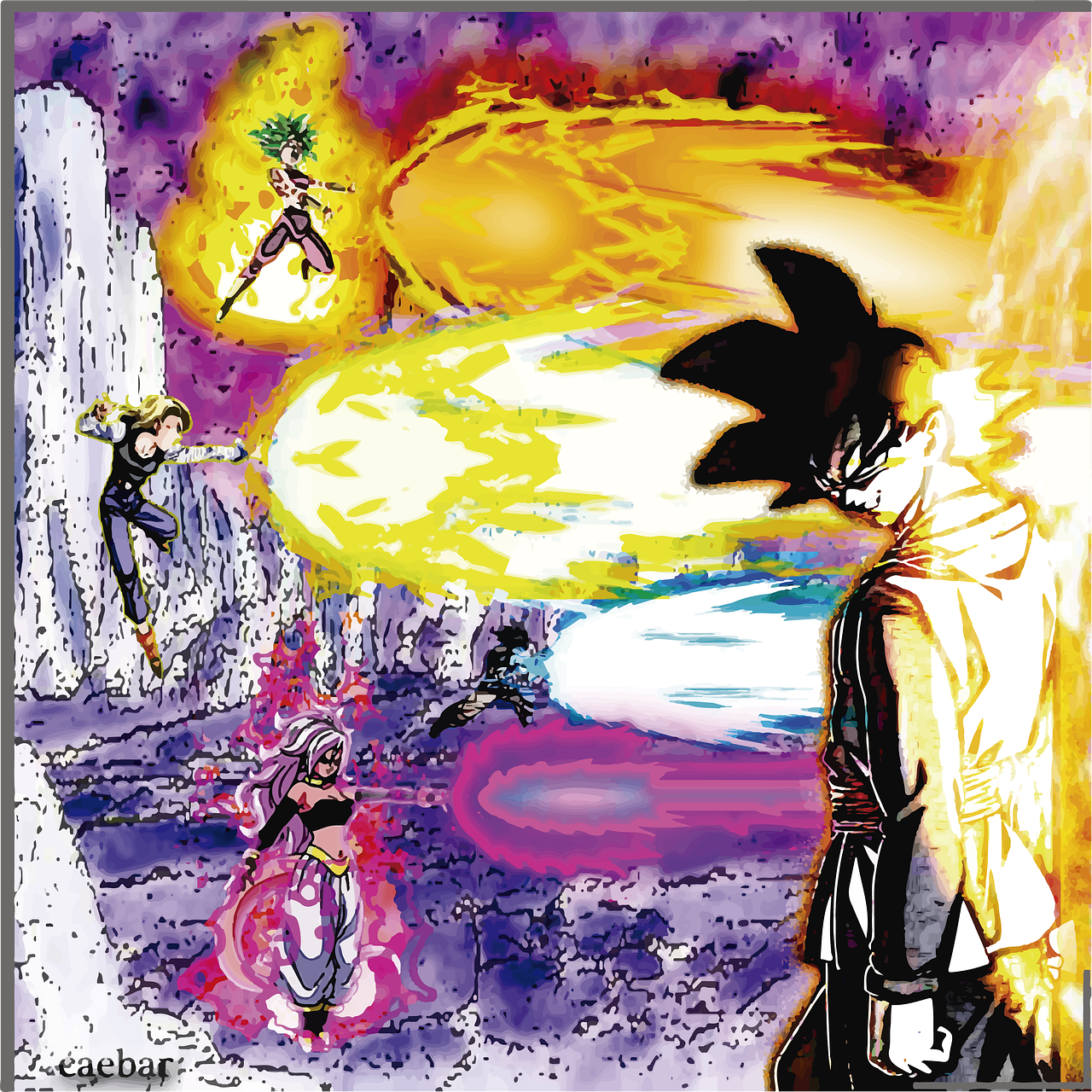 Goku Noir Android N 18 Boo - Image gratuite sur Pixabay