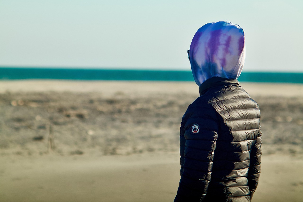 Woman Jacket Beach - Free photo on Pixabay - Pixabay
