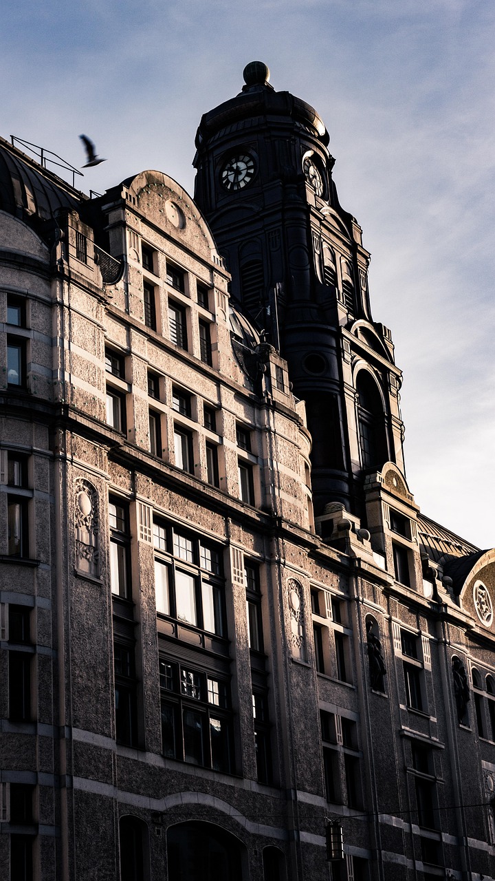 Old Building Tower City Clock - Free photo on Pixabay