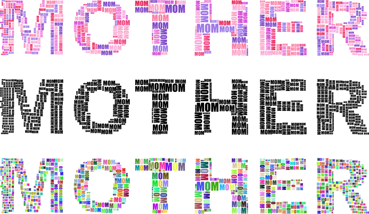 Download Mom, Mother, Typography. Royalty-Free Vector Graphic - Pixabay