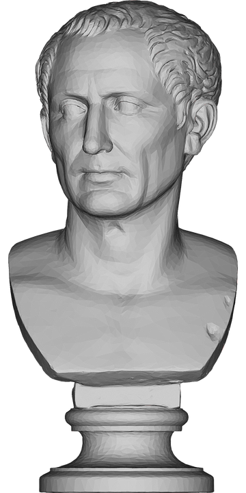 Download Julius Caesar, Bust, Portrait. Royalty-Free Vector Graphic ...