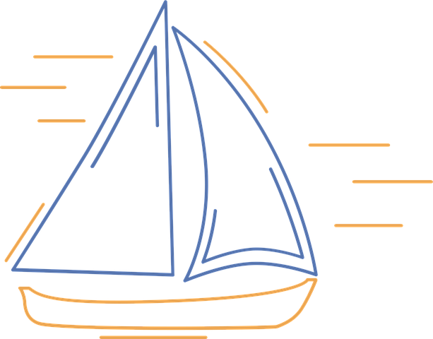 100+ kostenlose Segelboot & Schiff Vektorgrafiken