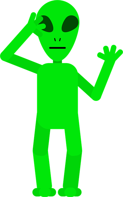 Download Alien, Green, Monster. Royalty-Free Vector Graphic - Pixabay