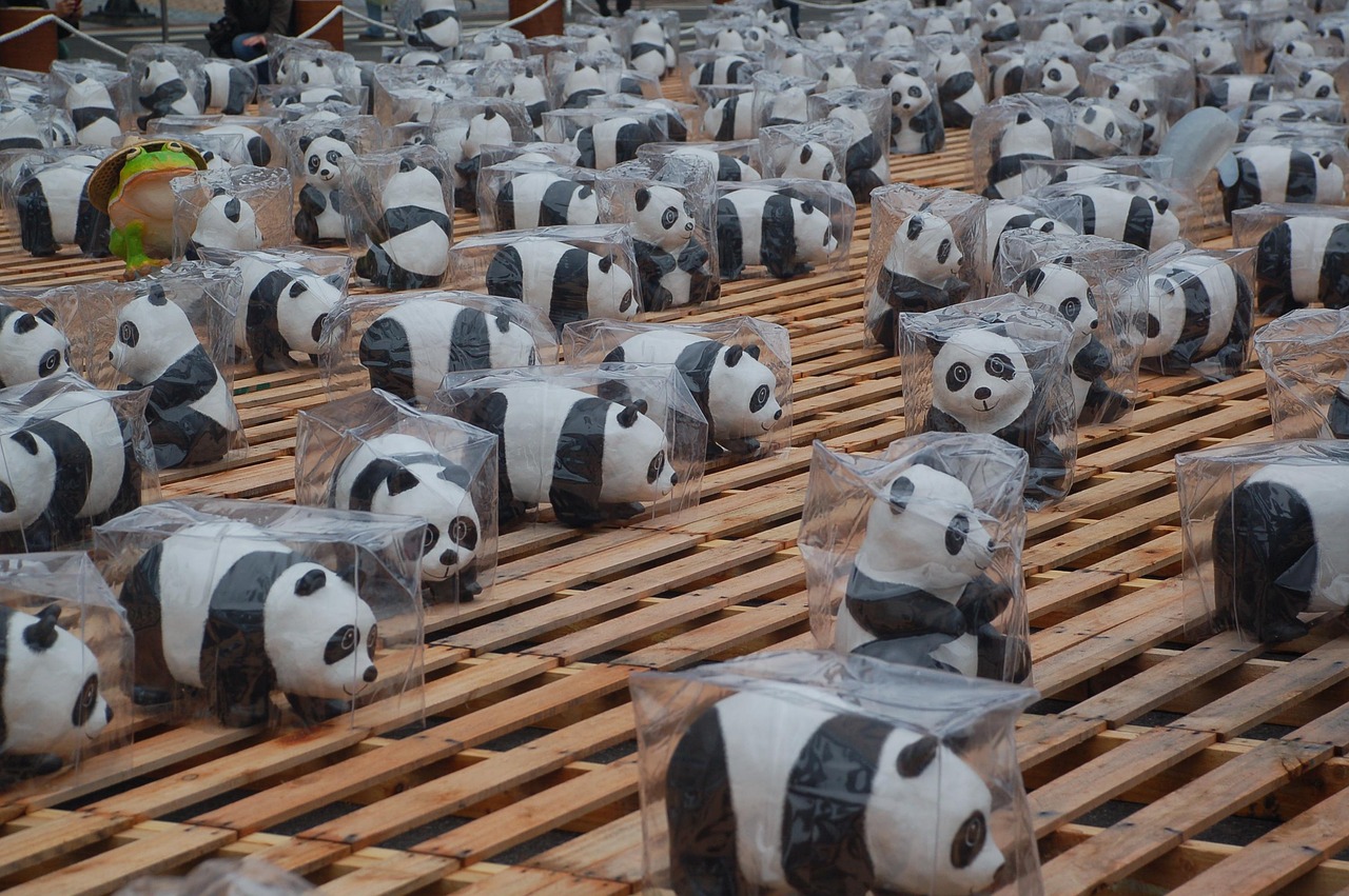 Paulo Grangeon Papier Maché Pandas - Photo gratuite sur Pixabay - Pixabay