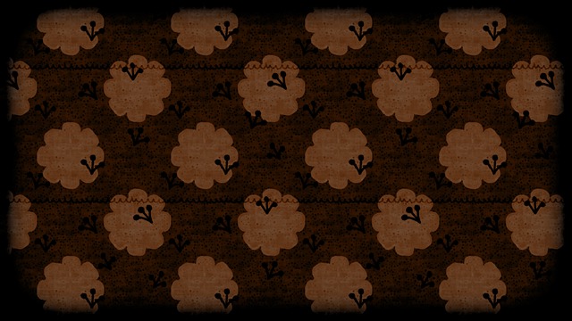 Download Flowers, Pattern, Brown. Royalty-Free Stock Illustration Image ...