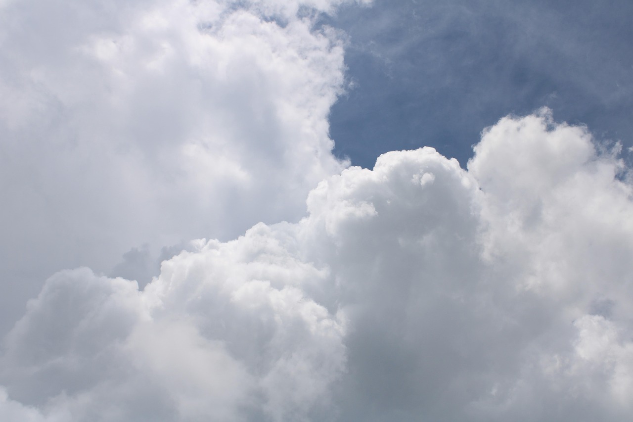 Wolken Blauer Himmel Weiße - Kostenloses Foto auf Pixabay