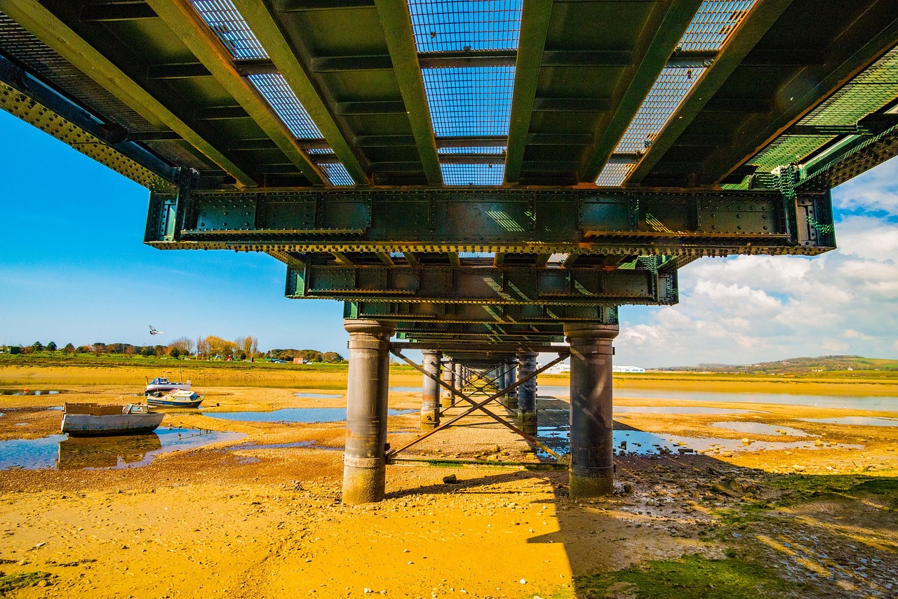 Railway Bridge Underneath Overhead - Free photo on Pixabay