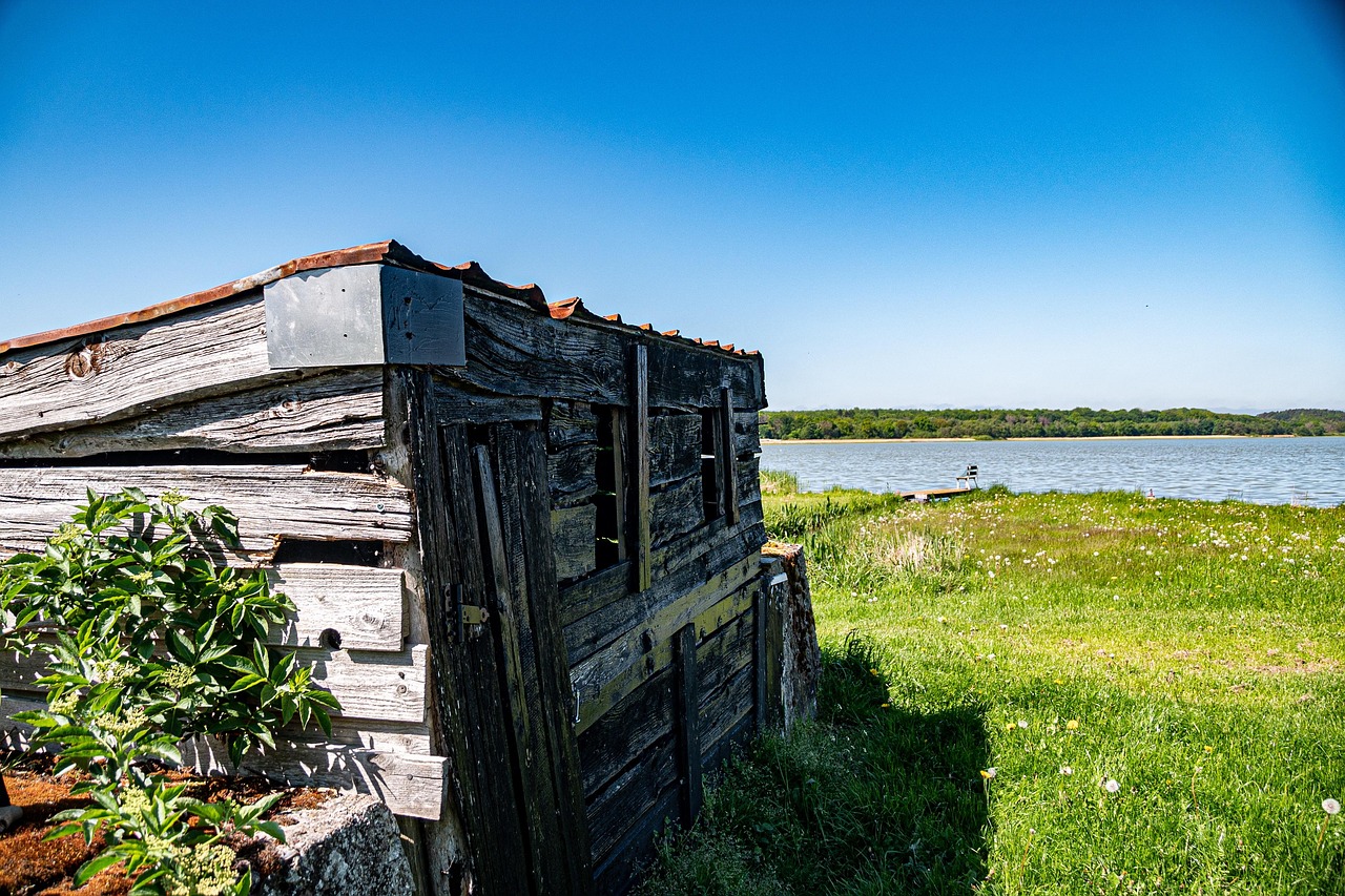 Cottage Field Lake Old - Free photo on Pixabay
