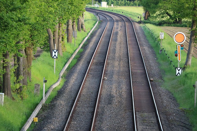Bahn Bahnschiene Niederrhein - Kostenloses Foto auf Pixabay