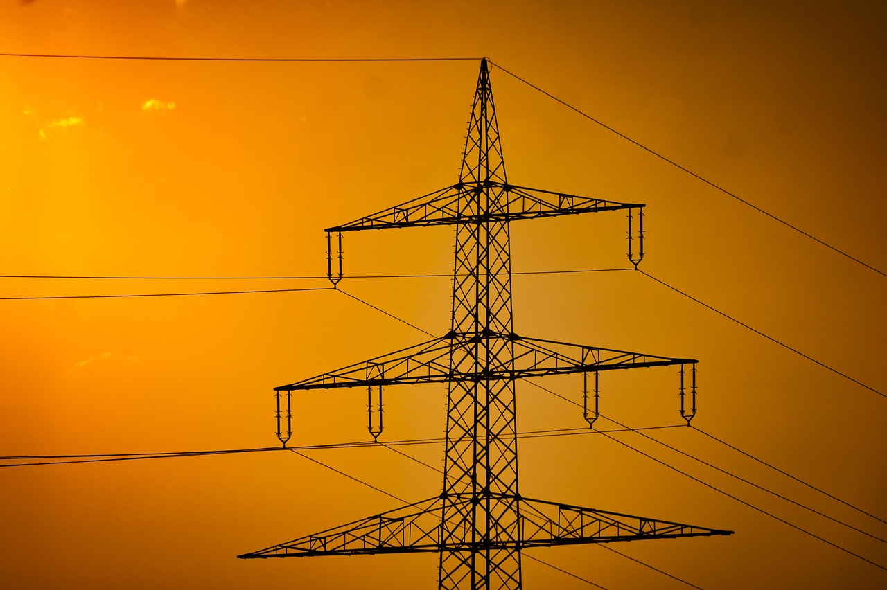 Línea Eléctrica Fuente De - Foto gratis en Pixabay