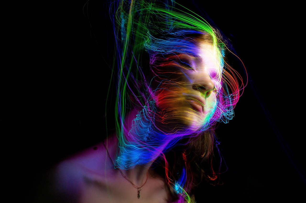 Woman Face Light Painting - Free photo on Pixabay - Pixabay