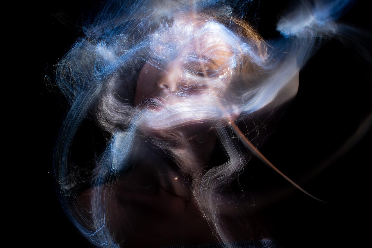 Woman Face Light Painting - Free photo on Pixabay