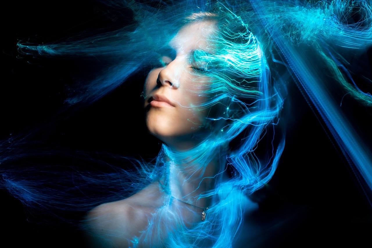 Woman Face Light Painting - Free photo on Pixabay