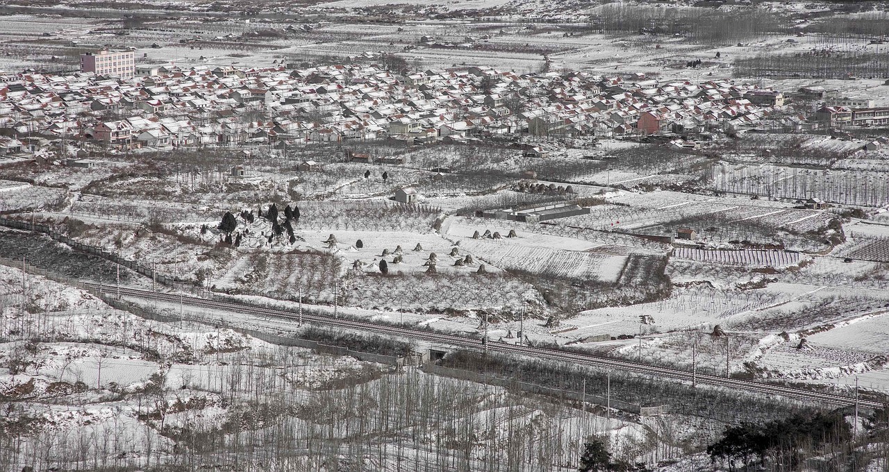 Yinan Town Snow - Free photo on Pixabay