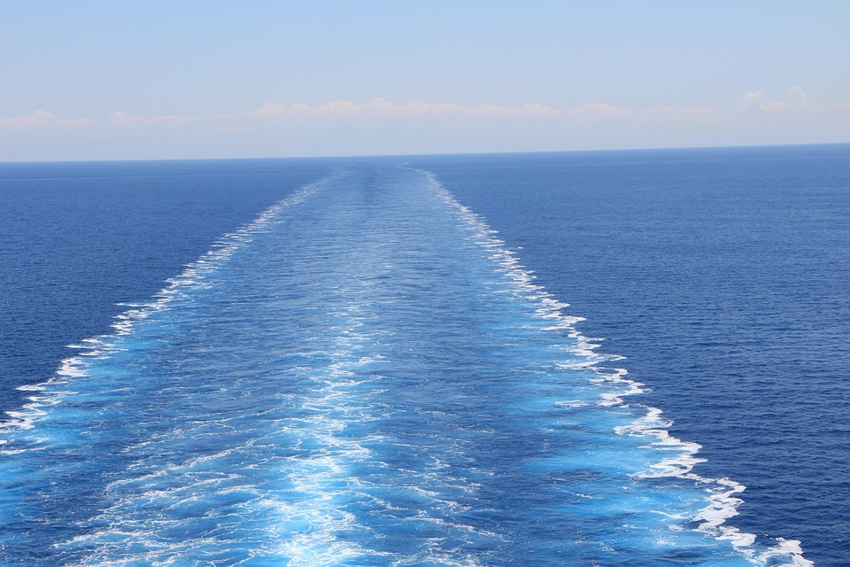 Water Trail Sea Ocean Blue - Free photo on Pixabay