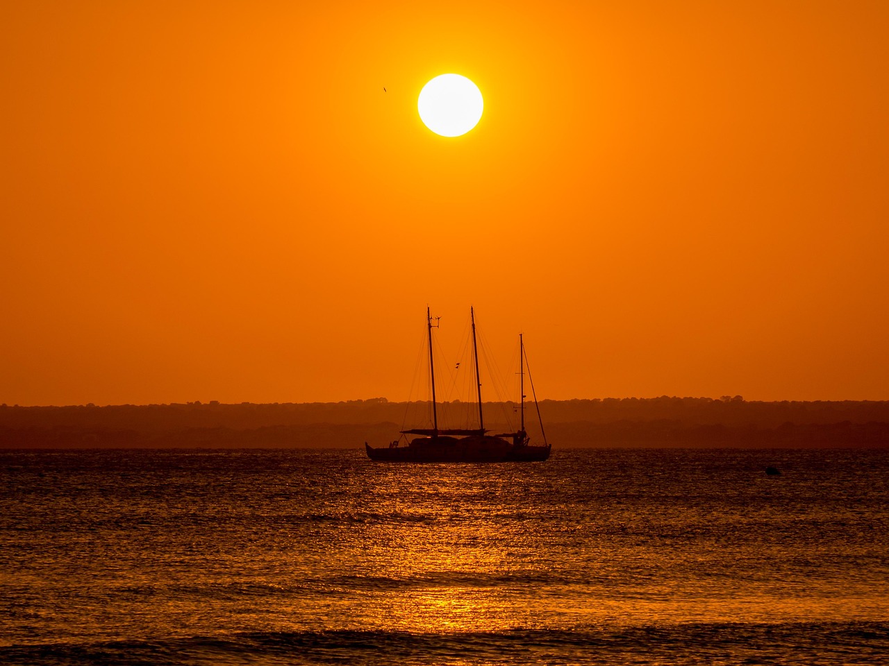 Atardecer Mar Velero - Foto gratis en Pixabay - Pixabay