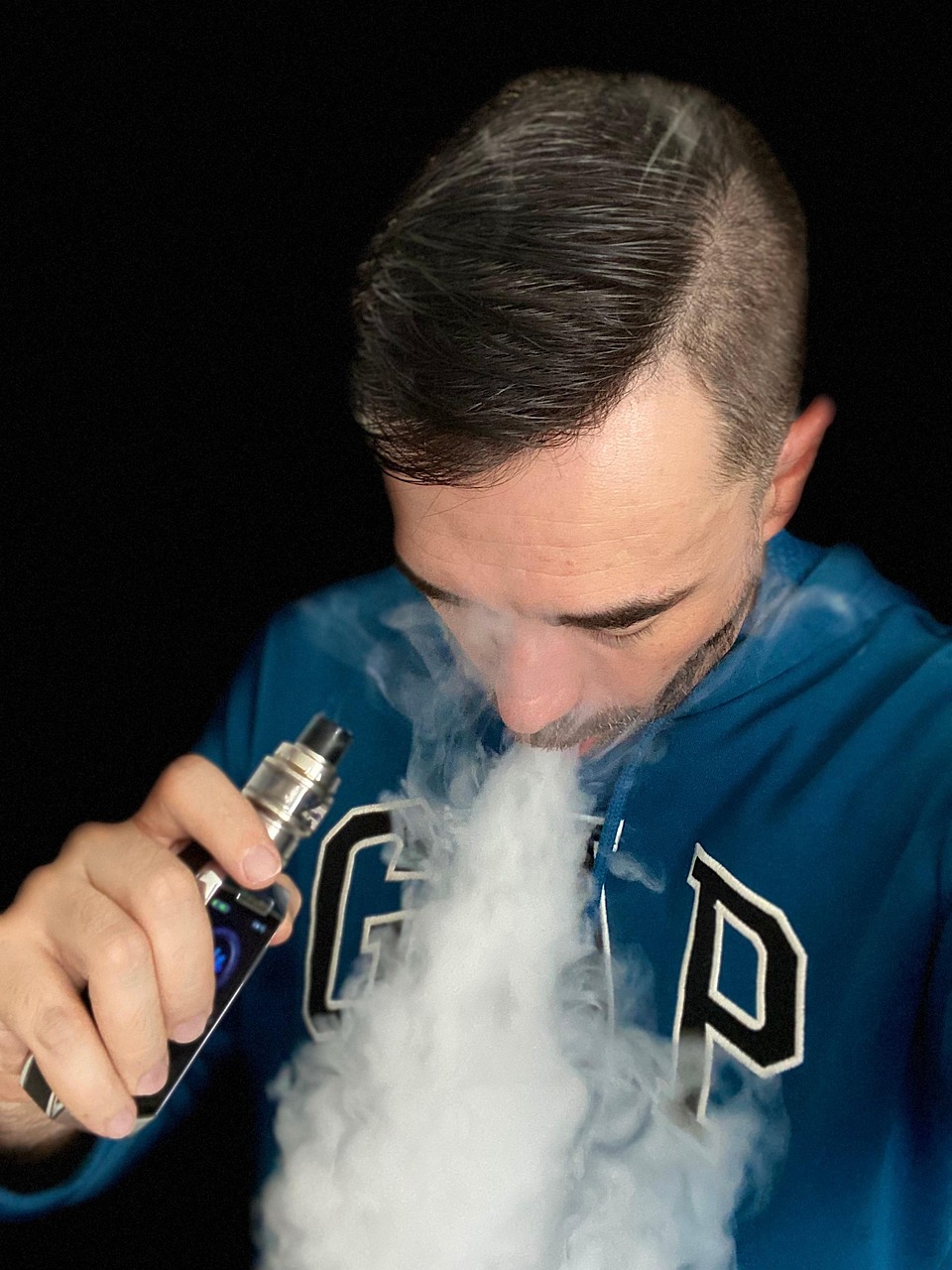 Gentleman Blowing E-Cig Vapor - Free photo on Pixabay - Pixabay