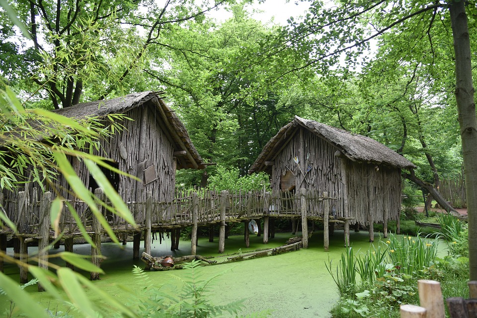 Huts Houses River - Free photo on Pixabay