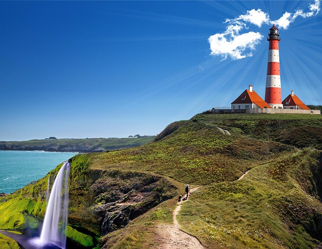Lighthouse Waterfall Nature - Free photo on Pixabay - Pixabay