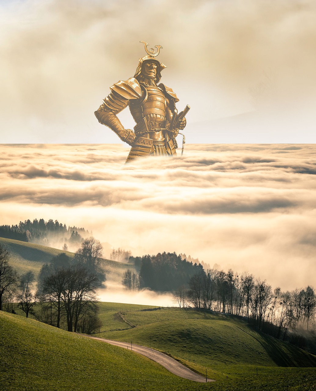 Download Giant, Samurai, Fantasy. Royalty-Free Stock Illustration Image ...