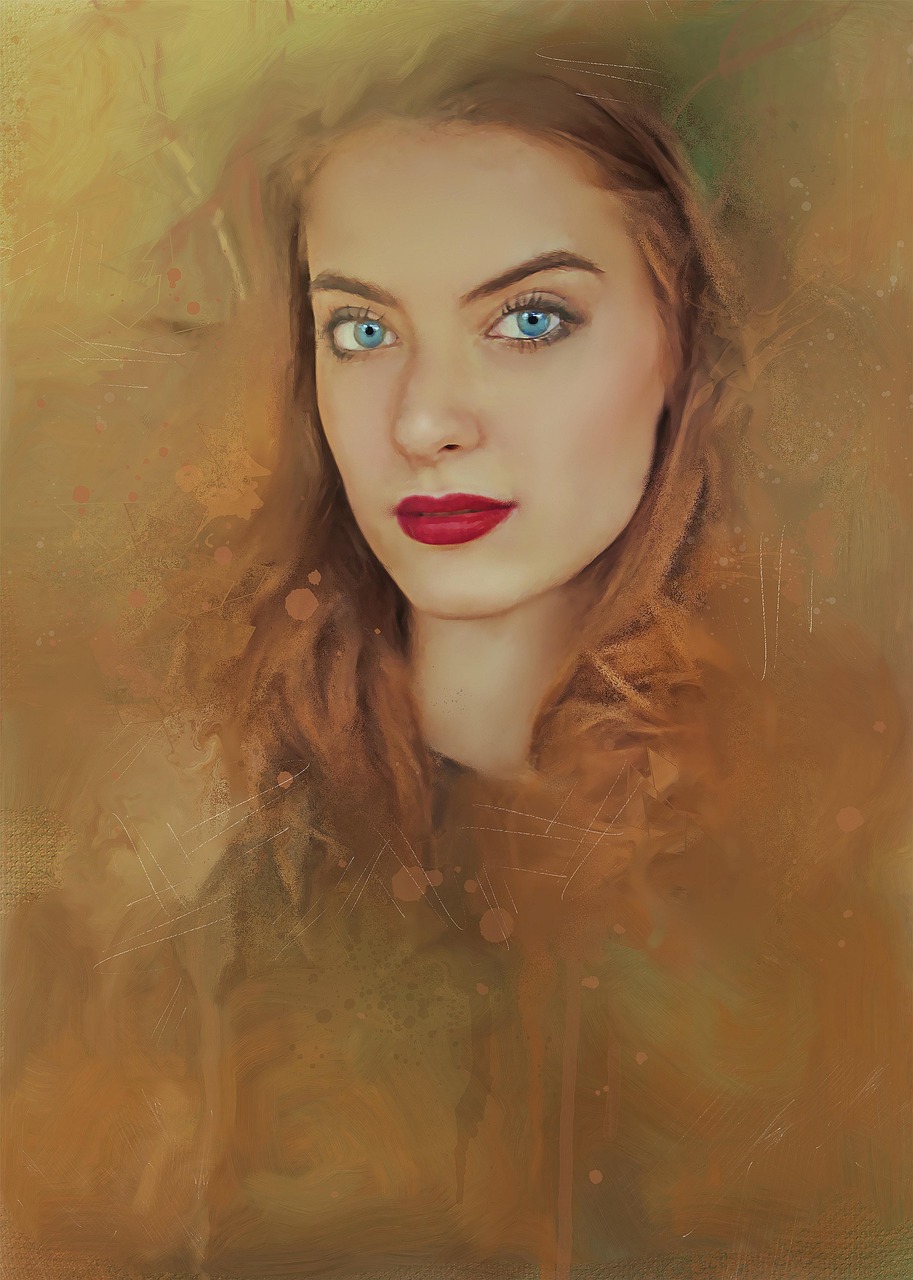 Dziewczynka Portret Obraz Olejny Darmowe Zdjęcie Na Pixabay Pixabay