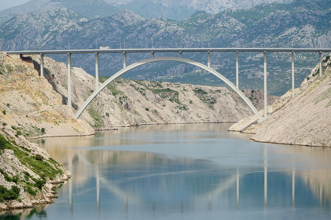 Maslenica Bridge Channel - Free photo on Pixabay - Pixabay