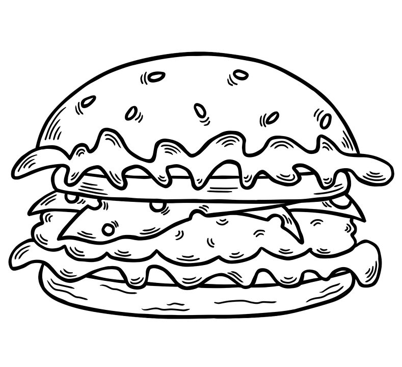 Download Hamburger, Junk Food, Fast Food. Royalty-Free Stock ...
