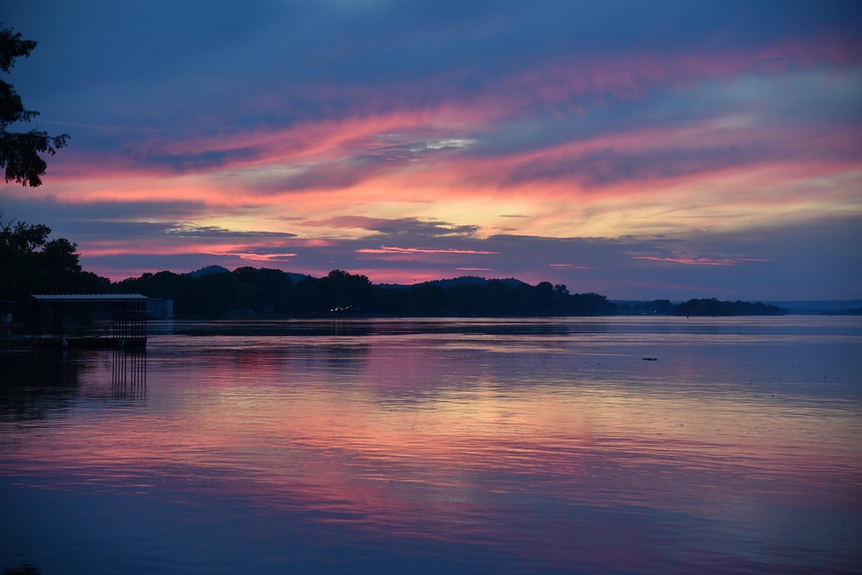 River Sunset Dusk Free Photo On Pixabay Pixabay