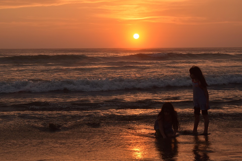Sunset Beach Children - Free photo on Pixabay - Pixabay