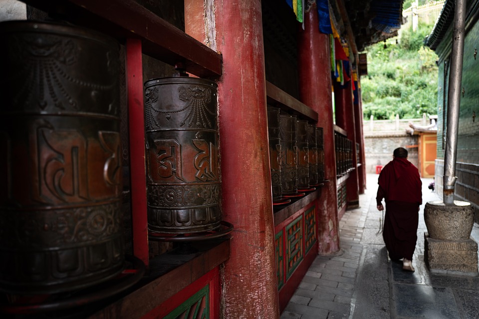 Buddhist Temple Prayer Wheel - Free photo on Pixabay - Pixabay