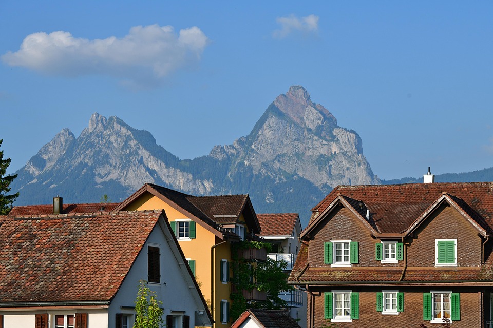 Brunnen Schweiz Landsby - Gratis foto på Pixabay - Pixabay