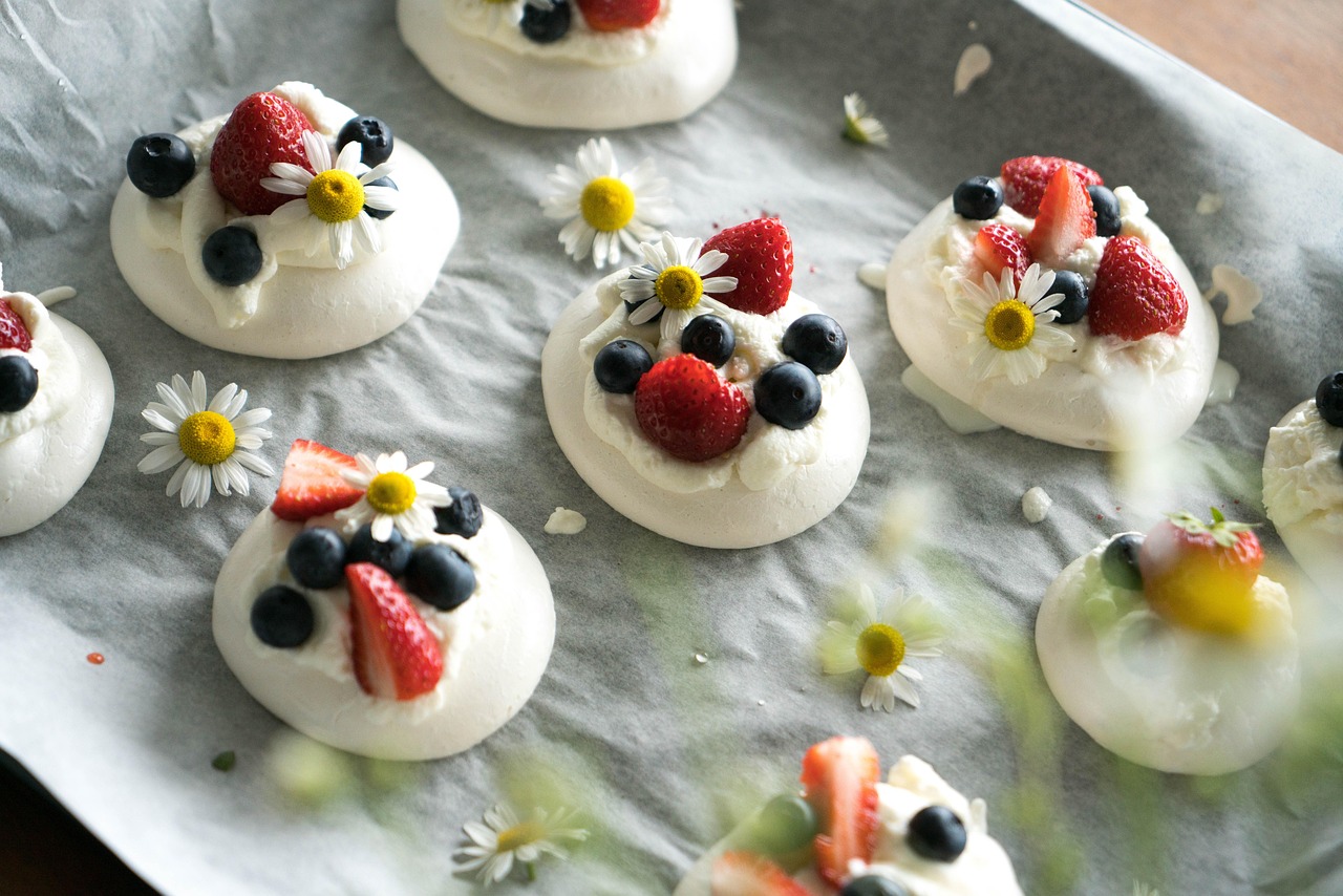 Pavlova Merengue Postre - Foto gratis en Pixabay