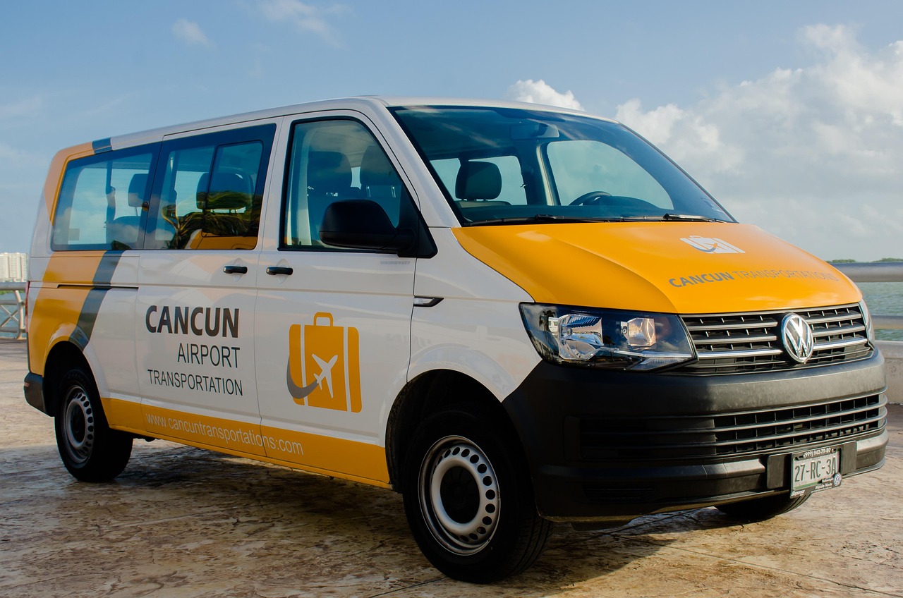 Cancun Airport Transportation Van - Foto gratis en Pixabay - Pixabay