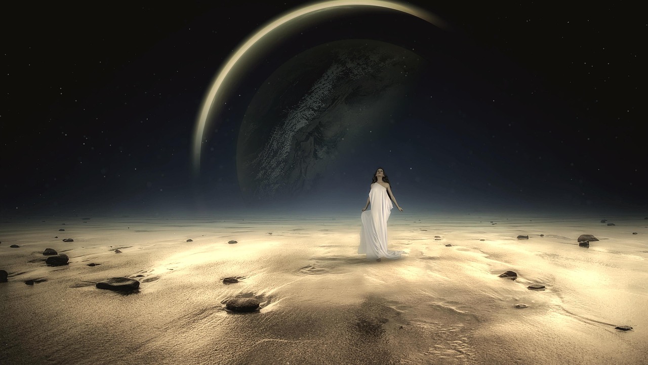 Fantasy Moon Woman - Free photo on Pixabay