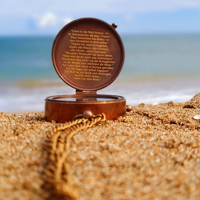 Kompass Meer Strand - Kostenloses Foto auf Pixabay