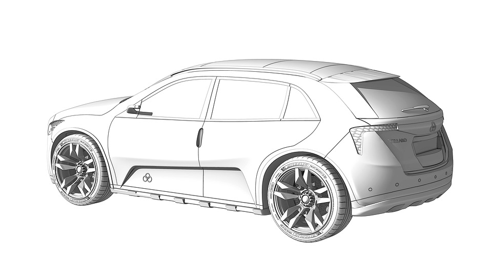 Download Car, Sketch, Render. Royalty-Free Stock Illustration Image ...
