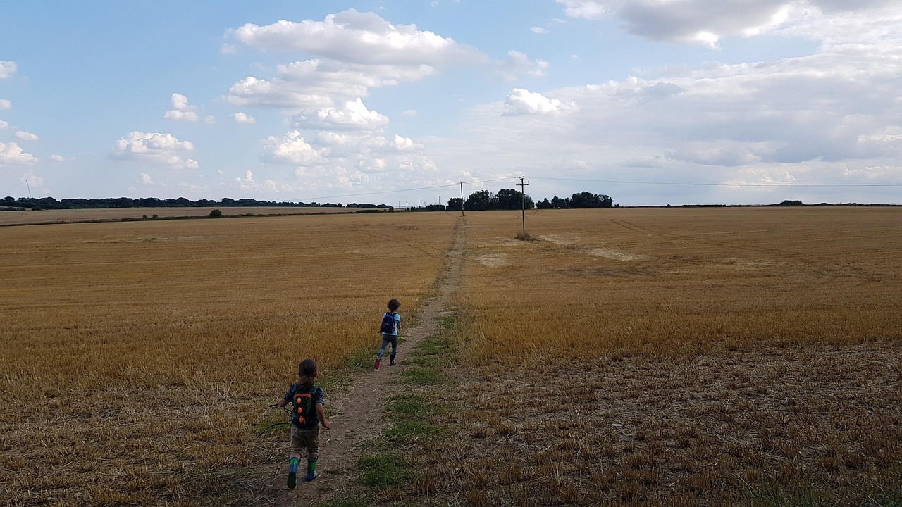 Promenade À La Campagne Enfants - Photo gratuite sur Pixabay - Pixabay