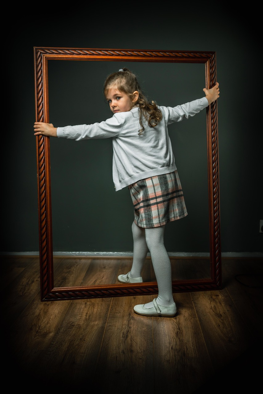 Girl Kid Picture Frame - Free photo on Pixabay - Pixabay