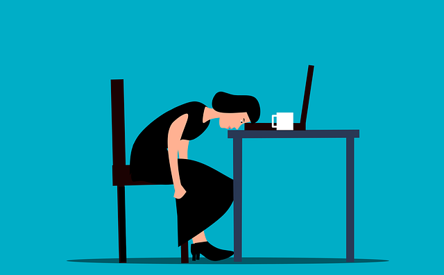Download Woman, Desk, Stress. Royalty-Free Vector Graphic - Pixabay