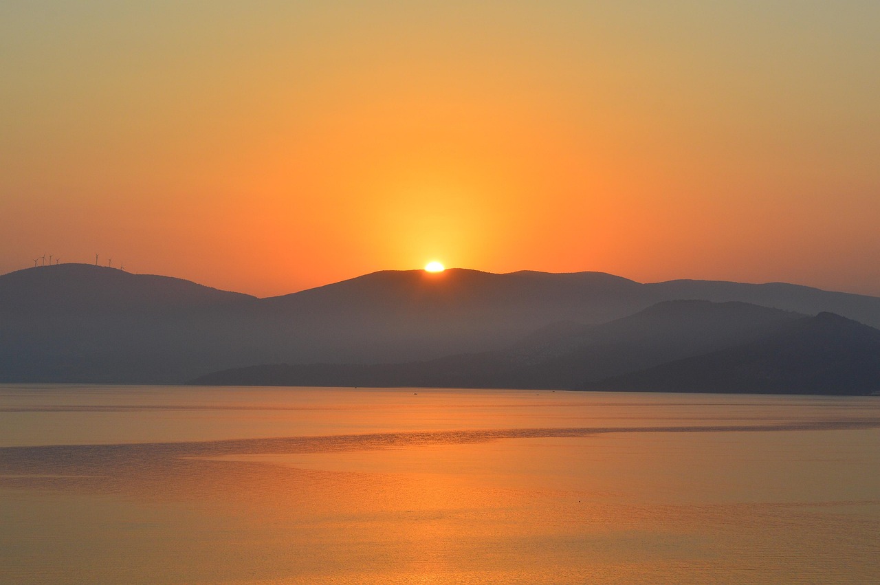 Lever Du Soleil Montagnes Mer - Photo gratuite sur Pixabay - Pixabay